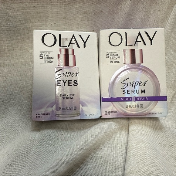 OLAY | Skincare | Olay Super Serum Duo White And Purple | Poshmark
